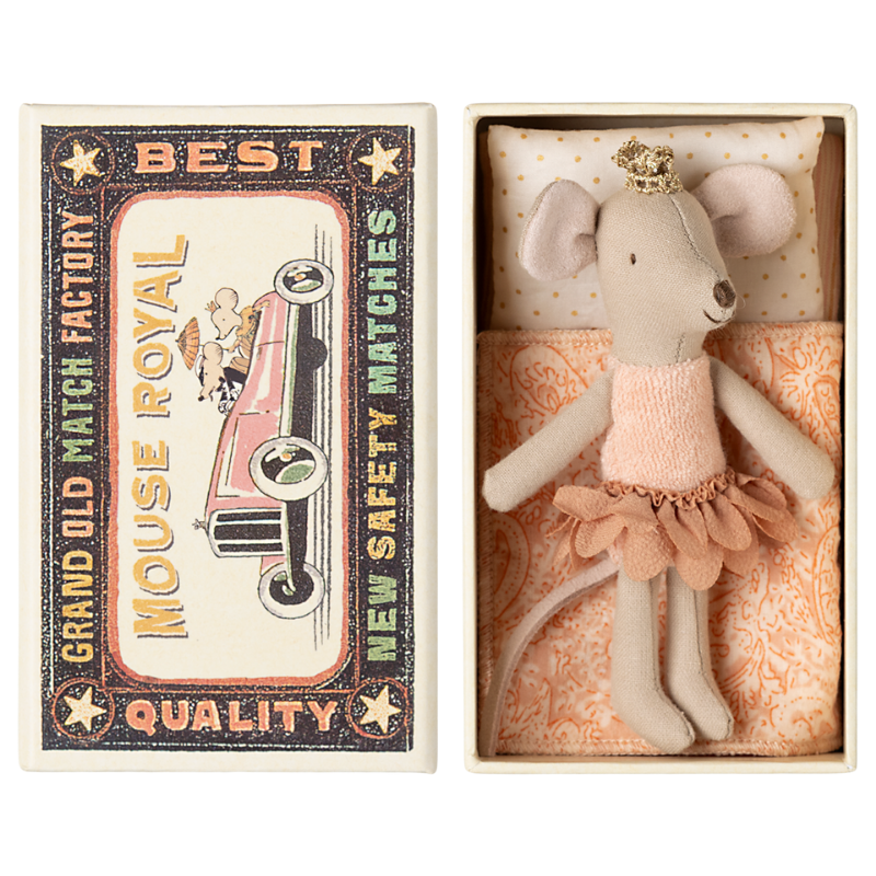 Maileg Princess Mouse in Matchbox 2025 – Pudgy Fingers